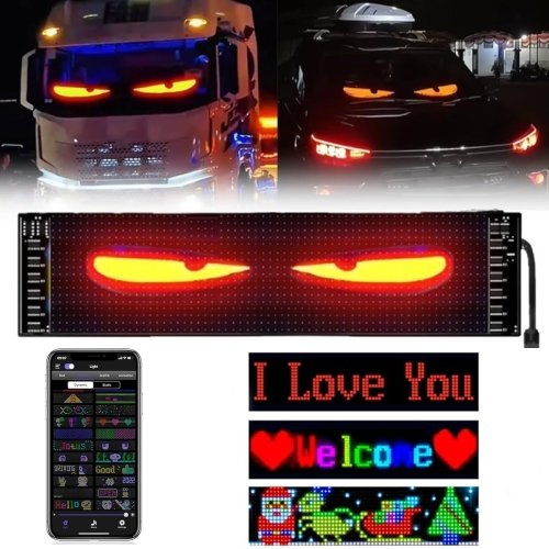 Led oči do kamionu, dodávky | Vysílačky Space truck shop Rudná a Počernice
